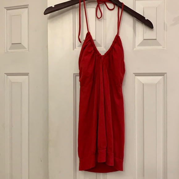 Victoria's Secret | Tops | 229 45 Victorias Secret Halter Bra Top Red ...